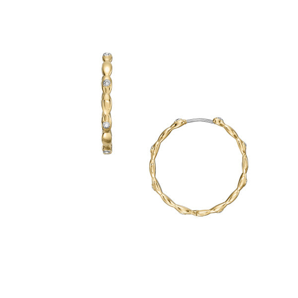 FOSSIL Evil Eye Hoops með zirkonia | 30mm